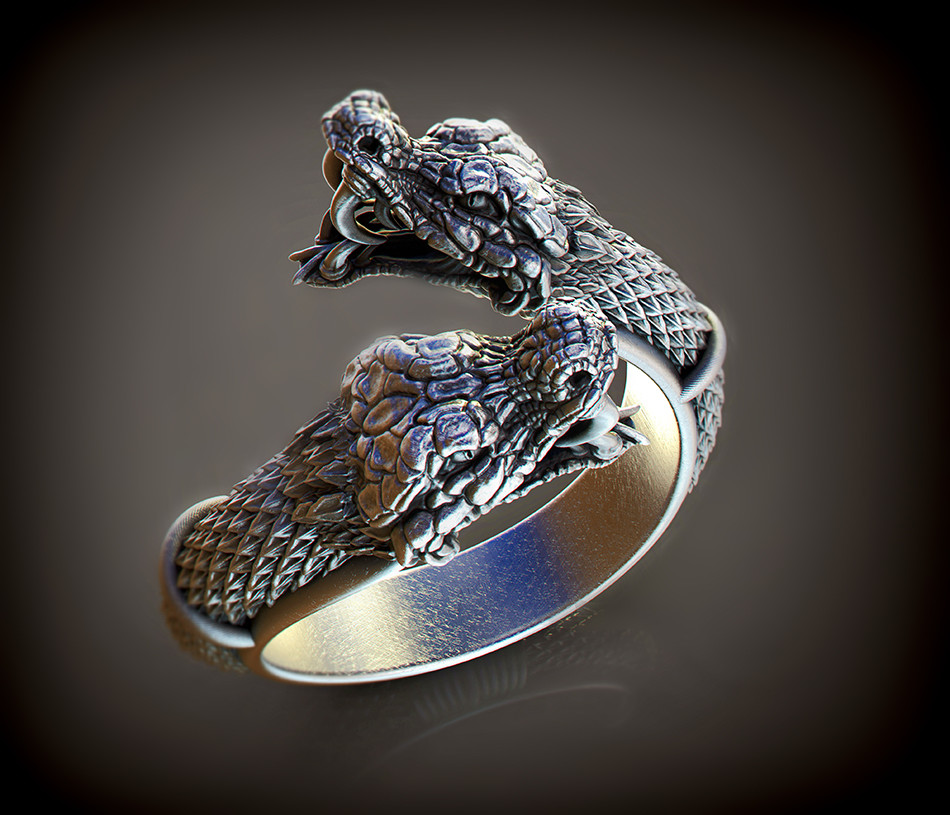 ArtStation - Snake Ring 01 | Resources