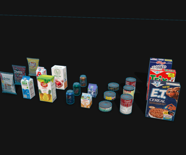 ArtStation - Food props | Game Assets