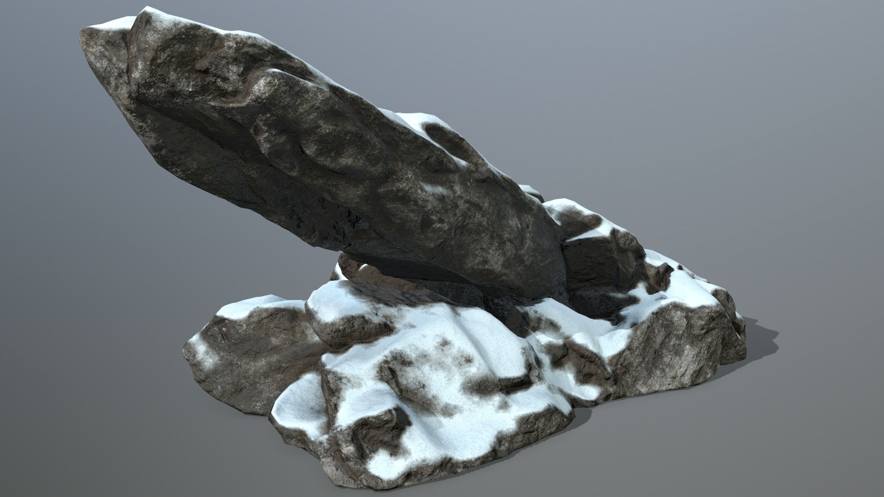 ArtStation - snow rock | Resources