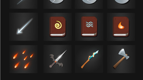 ArtStation - RPG icons mini pack | Game Assets
