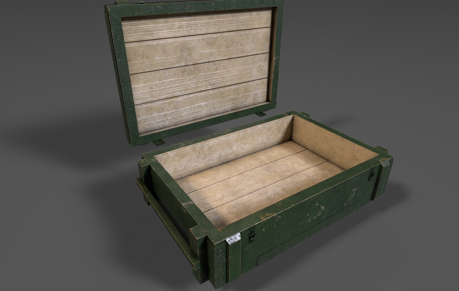 ArtStation - Army Crate | Game Assets