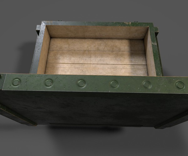 ArtStation - Army Crate | Game Assets
