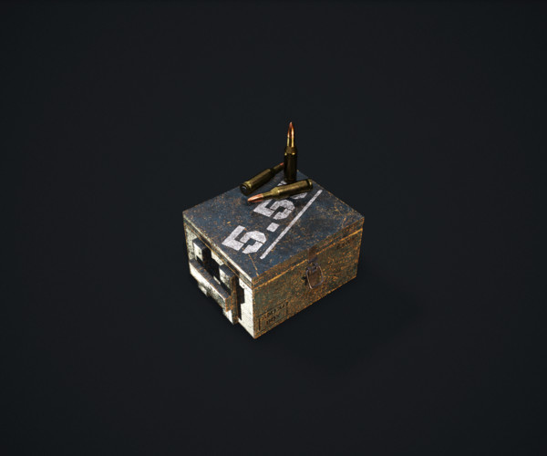 ArtStation - Ammo boxes | Game Assets