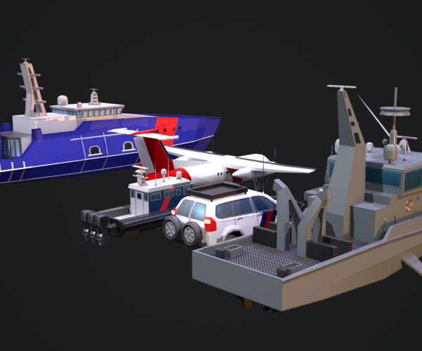 ArtStation - Australian Vehicles Pack | Game Assets