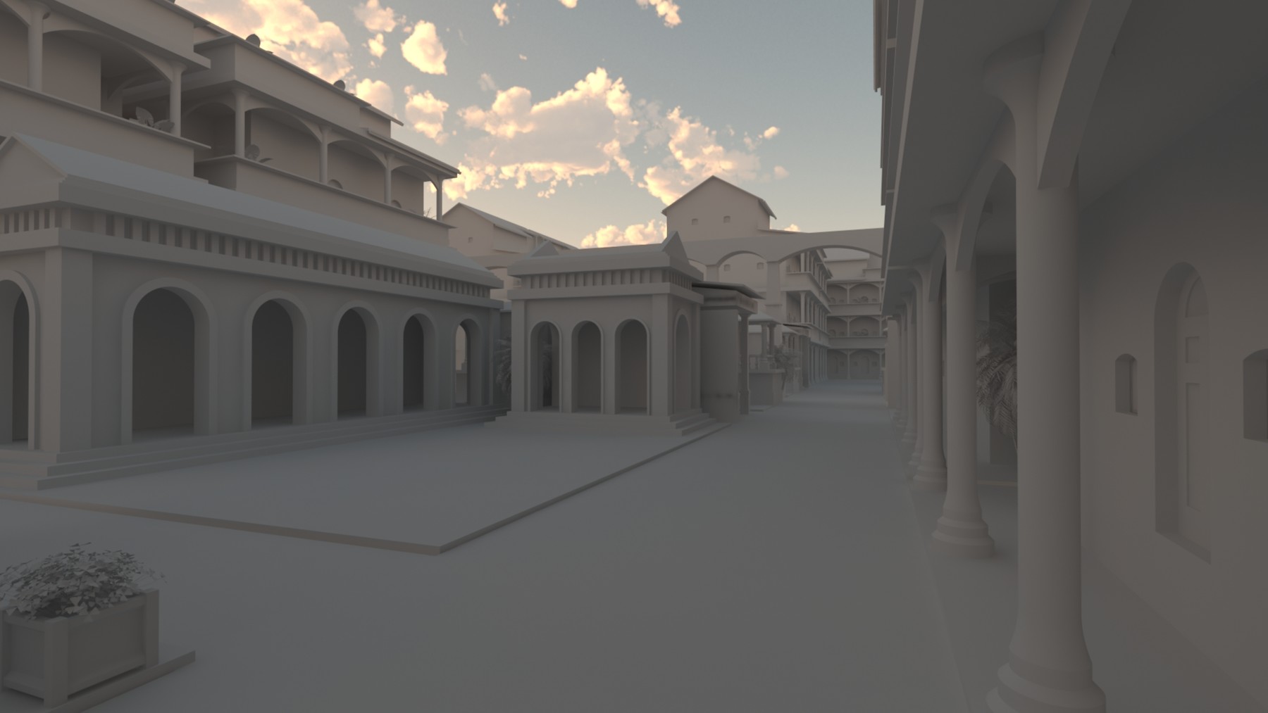 ArtStation - Sky HDRi Evening 001 | Resources