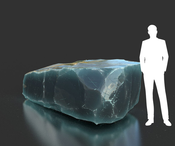 ArtStation - Low poly Ice Block Pack 3D Model Collection | Game Assets