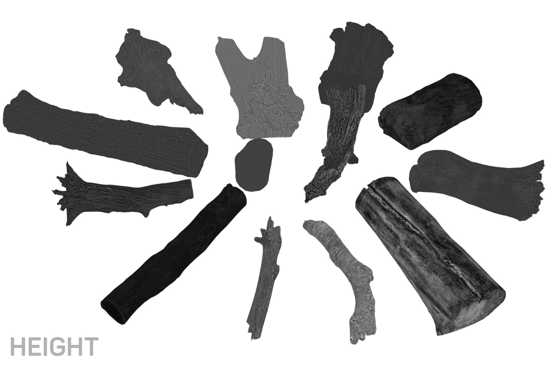 ArtStation - 13 Tree Logs | Resources