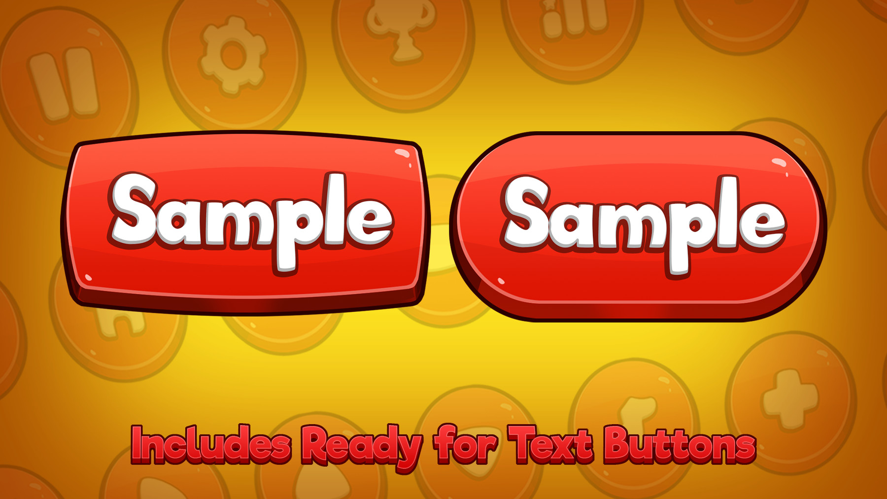 ArtStation - Cute Menu GUI Kit | Game Assets