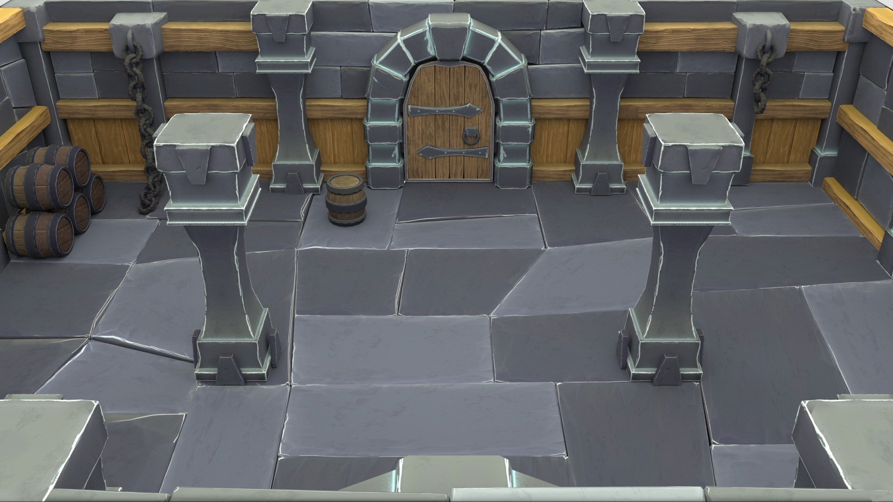 ArtStation - Stylized Dungeon | Resources