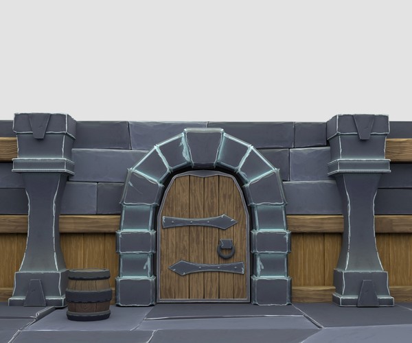ArtStation - Stylized Dungeon | Resources