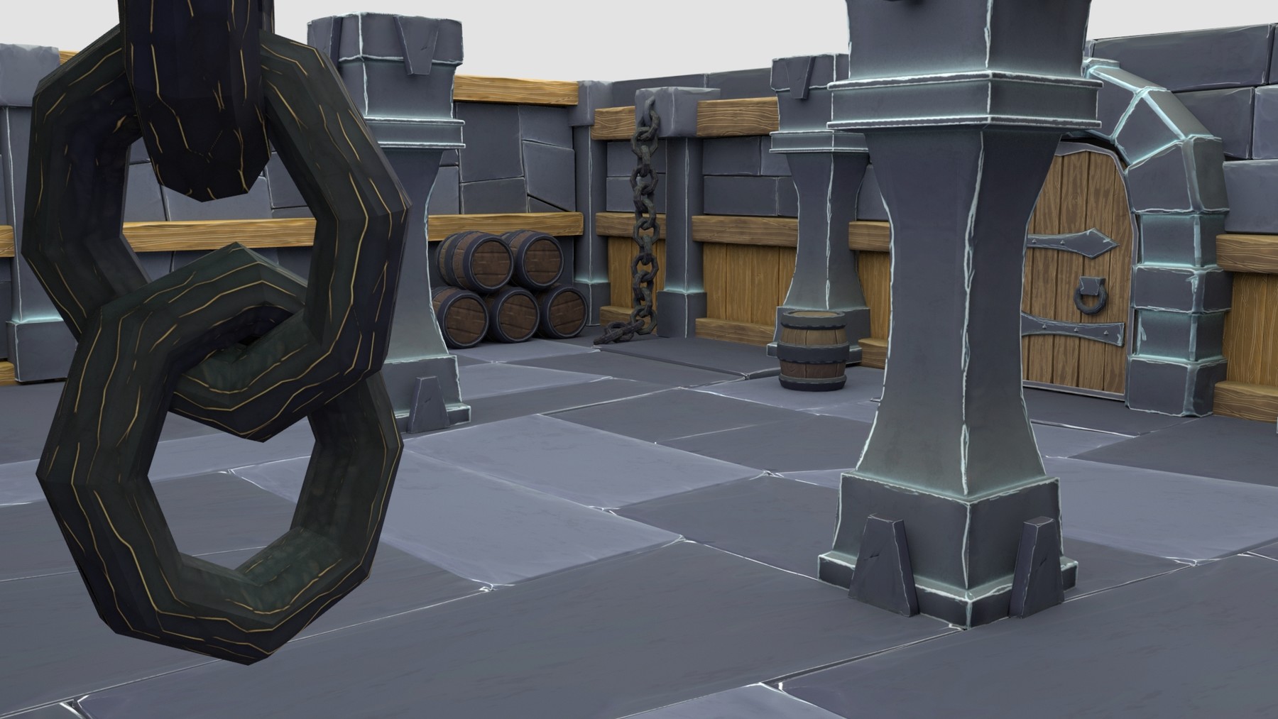 ArtStation - Stylized Dungeon | Resources