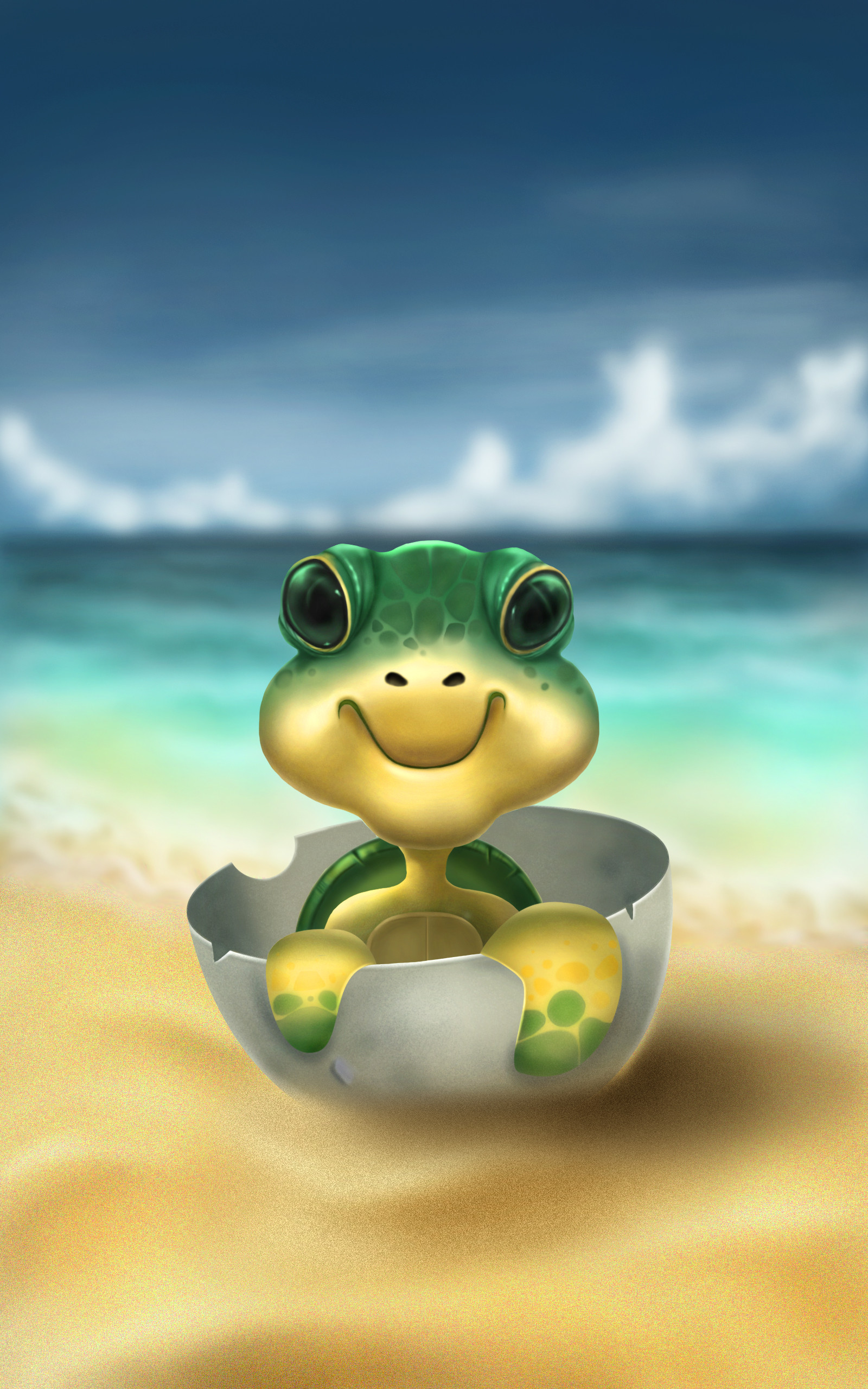 ArtStation - Cute turtle | Artworks