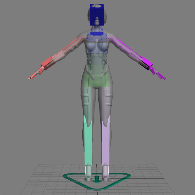 ArtStation - Female Sci Fi Soldier | Game Assets