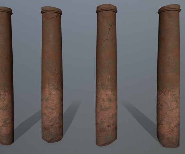 ArtStation - Broken_Column_Set | Resources
