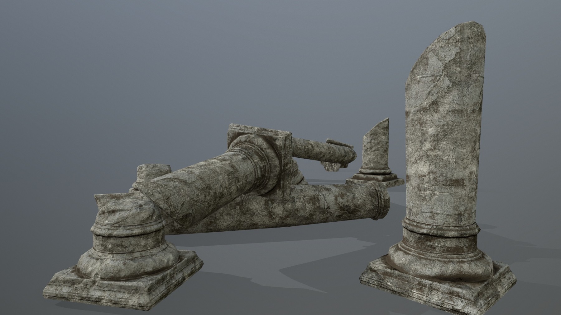 ArtStation - Broken_Column_Set | Resources