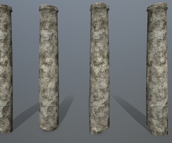 ArtStation - Broken_Column_Set | Resources