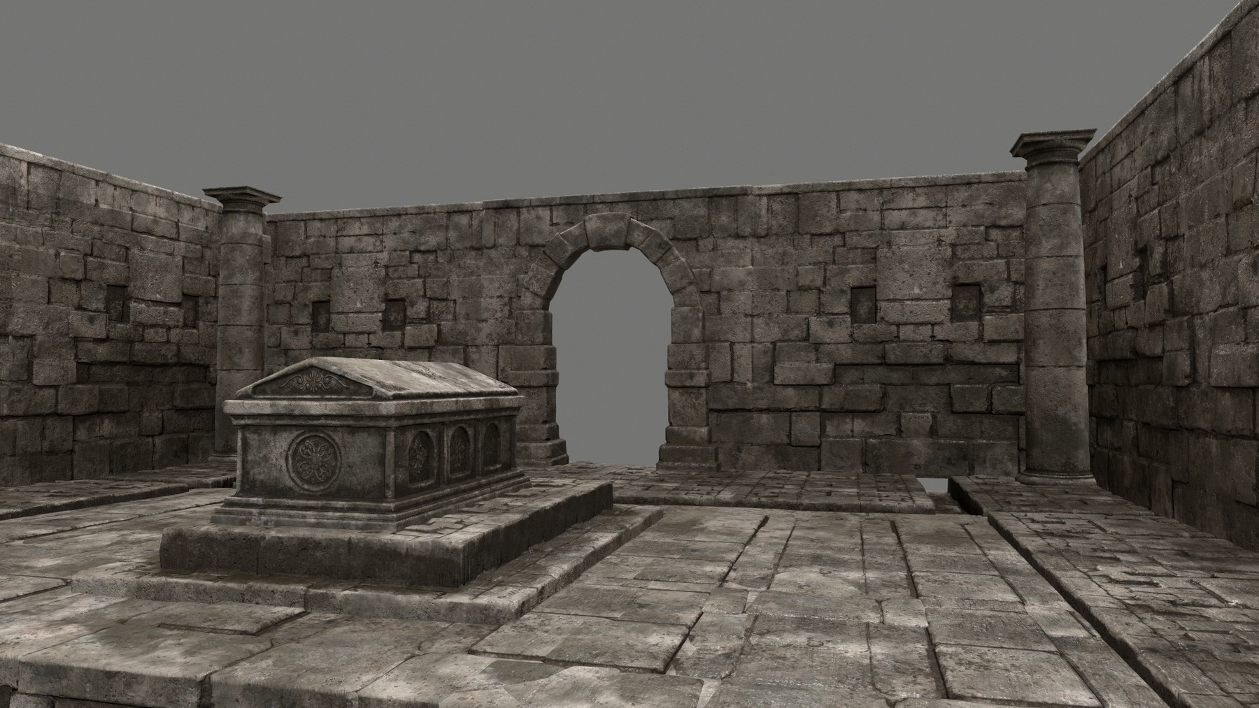 ArtStation - old ruin set | Resources