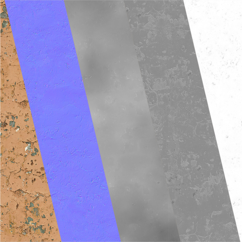 Grzegorz Baran - Wall (210) - Photogrammetry based Environment Texture