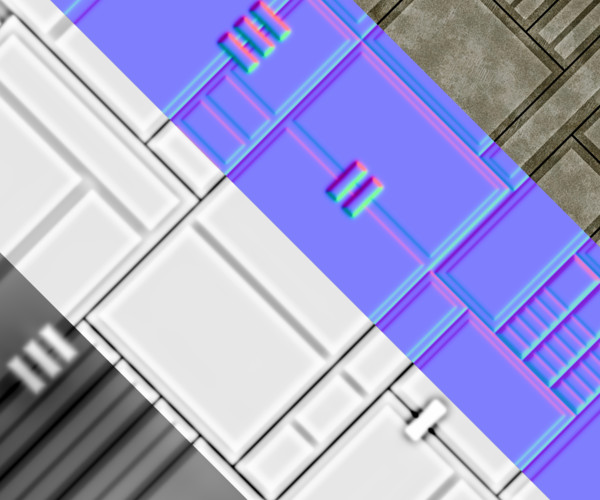 ArtStation - Scifi Plates for Hard-surface Models (SEAMLESS) | Resources