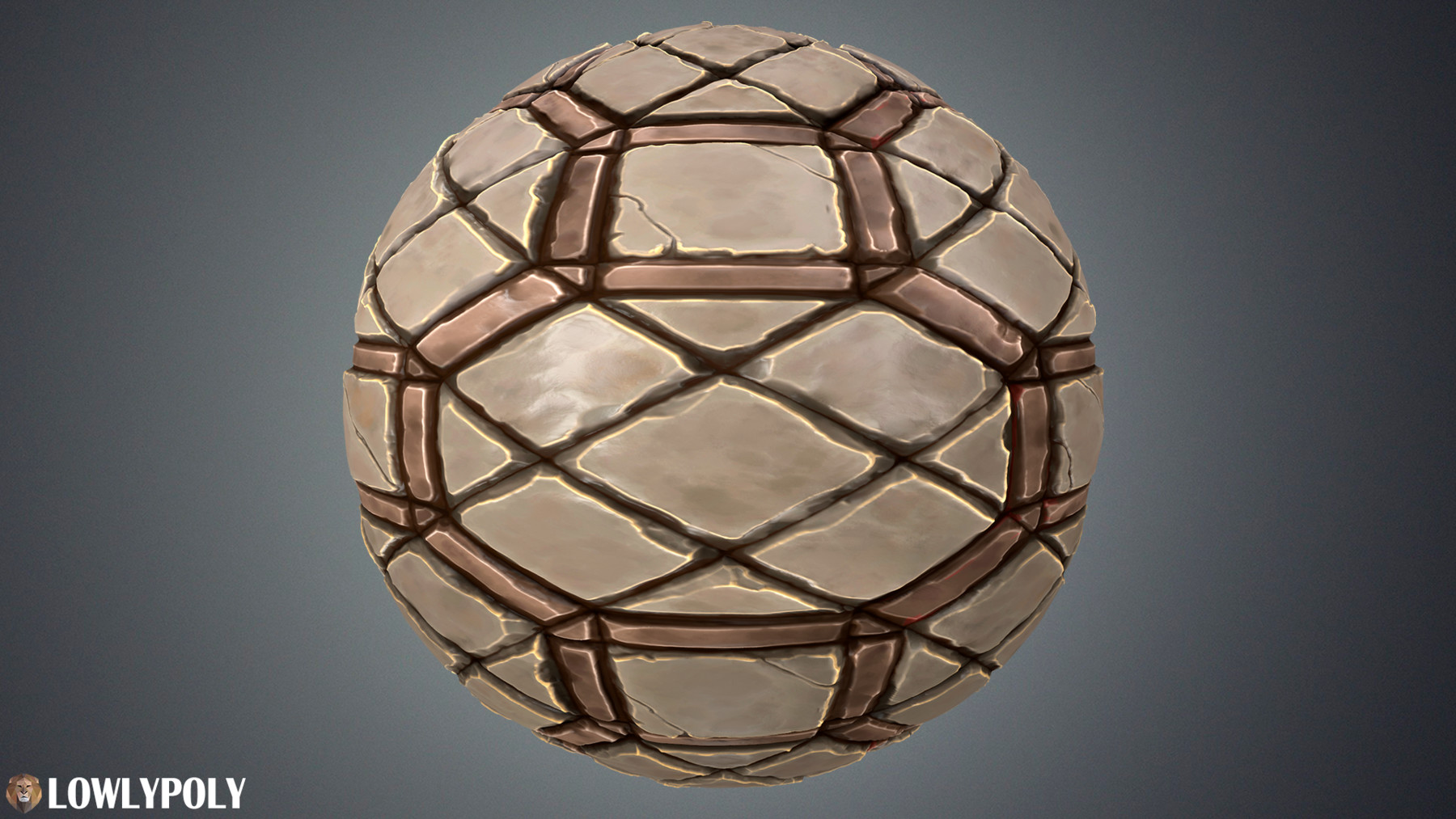 ArtStation - Stylized Stone Tile Vol.04 - Hand Painted Texture Pack ...