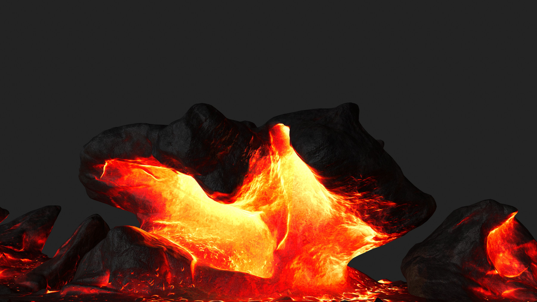 ArtStation - lava rock | Resources
