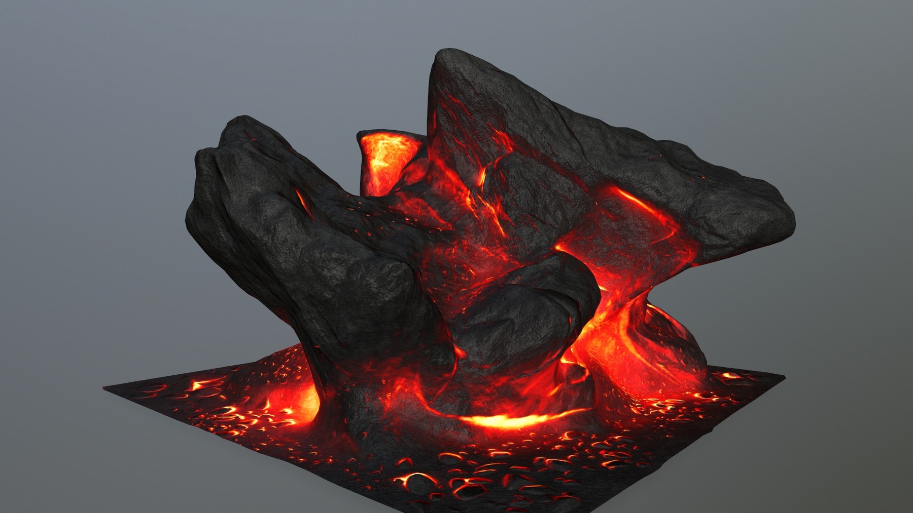 ArtStation - lava rock | Resources
