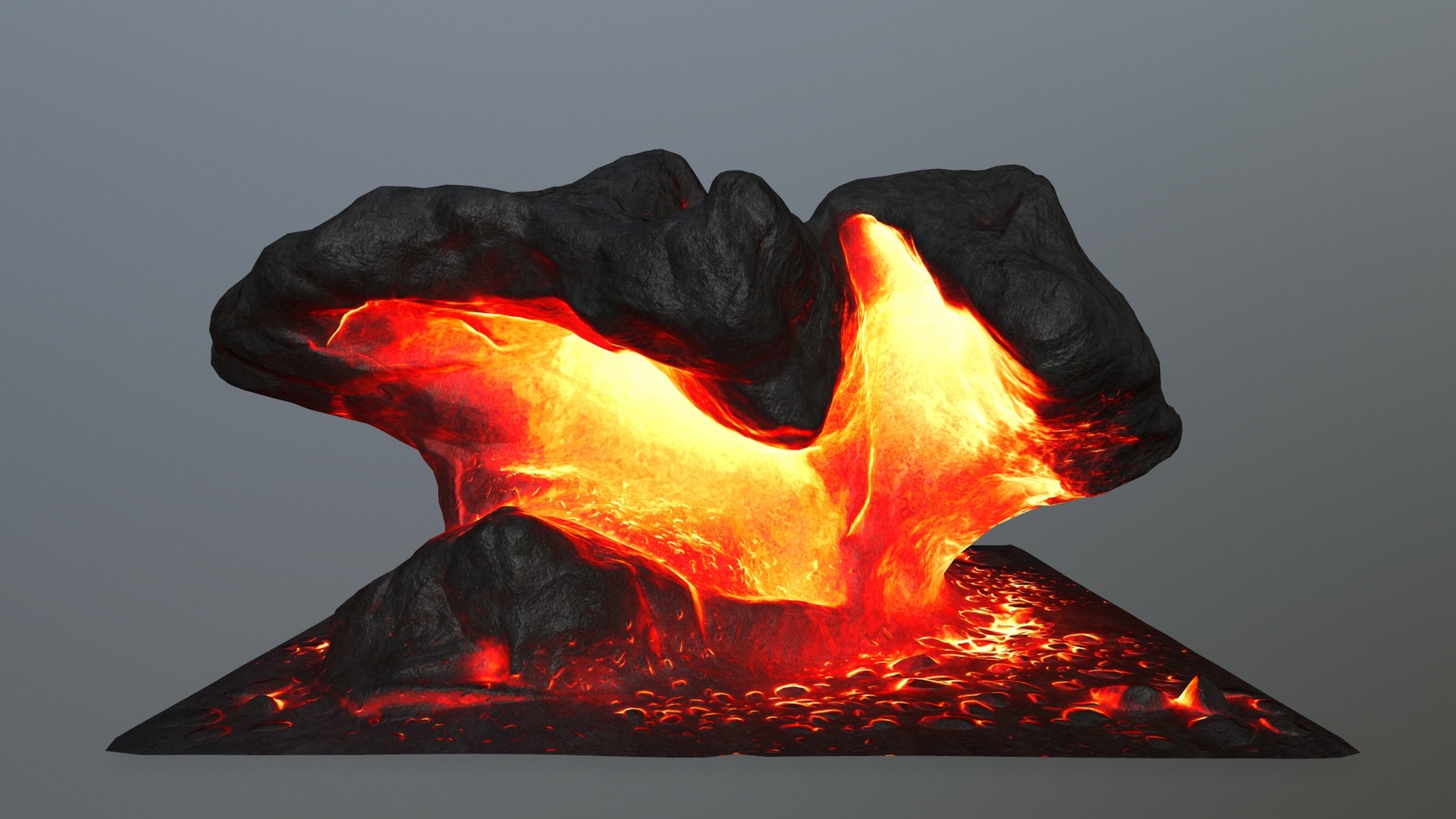 ArtStation - lava rock | Resources