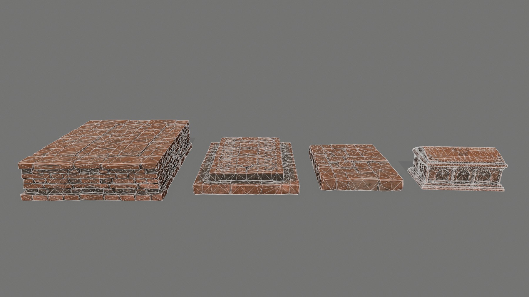 ArtStation - ruin set | Resources