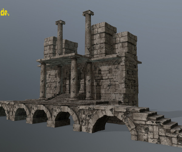 ArtStation - ruin set | Resources
