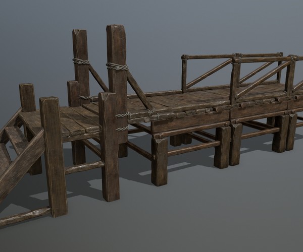 ArtStation - Wood_bridge | Resources