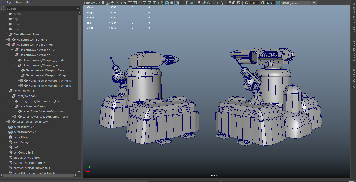 ArtStation - Sci-Fi Towers Pack | Game Assets