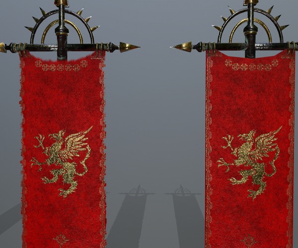 ArtStation - flag set | Game Assets