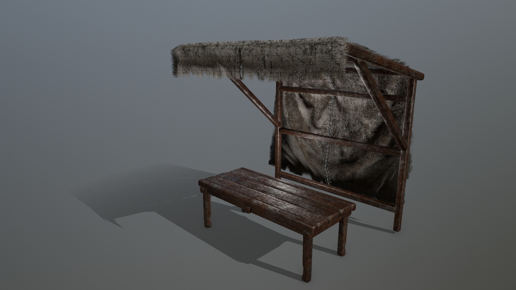 ArtStation - market_bench | Game Assets