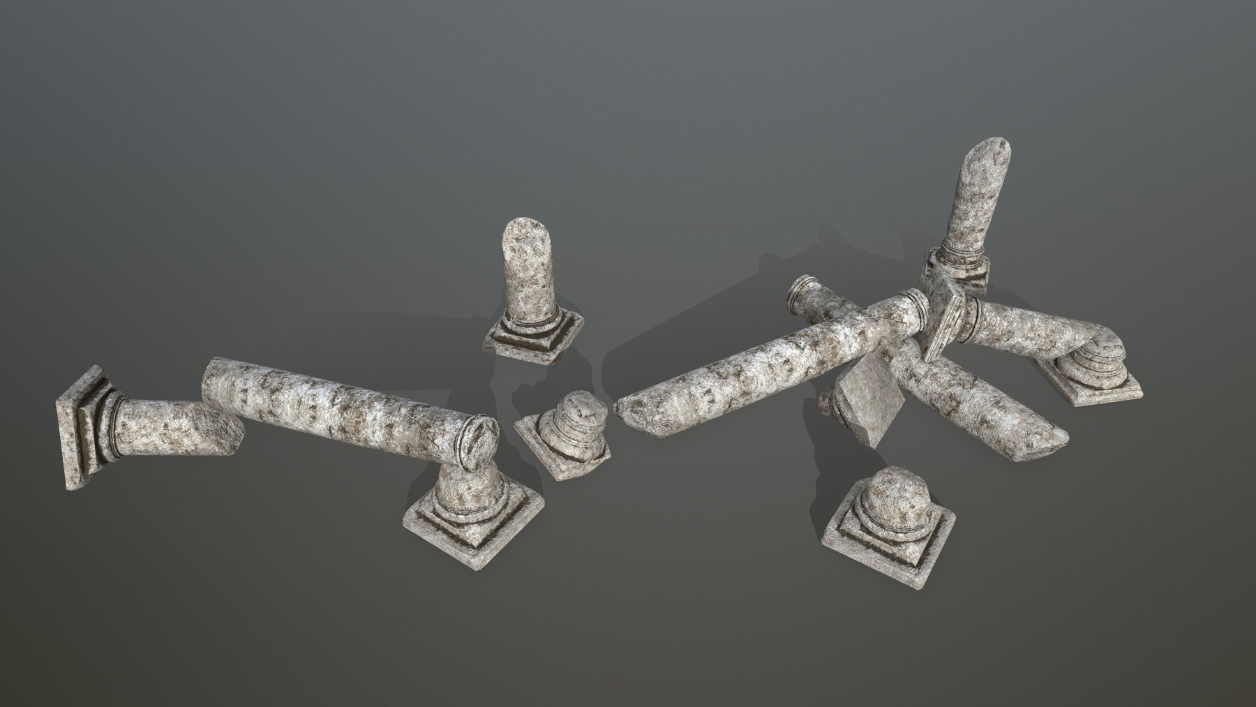 ArtStation - Broken_Column_Set | Resources