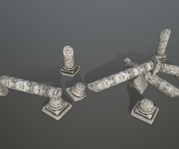 ArtStation - Broken_Column_Set | Resources