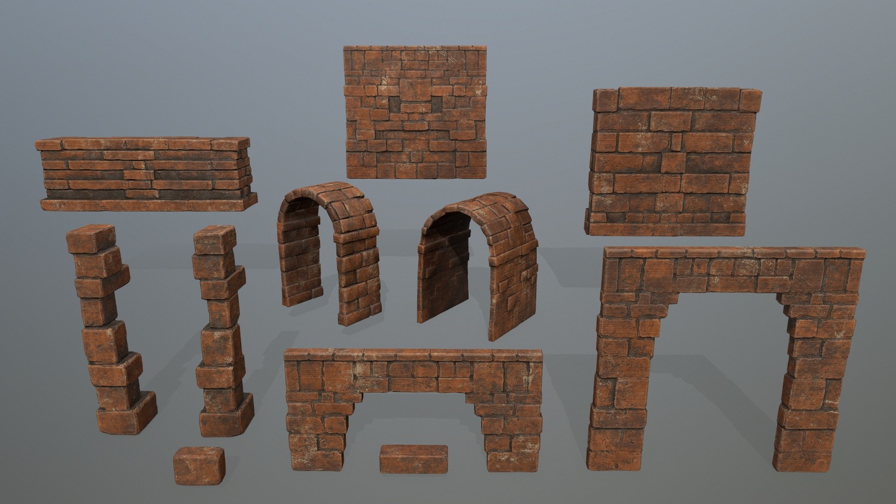 ArtStation - ruin set | Resources