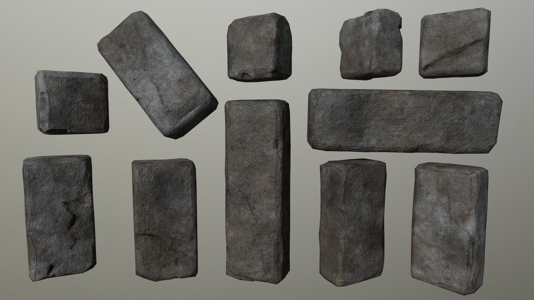 ArtStation - stone set | Resources