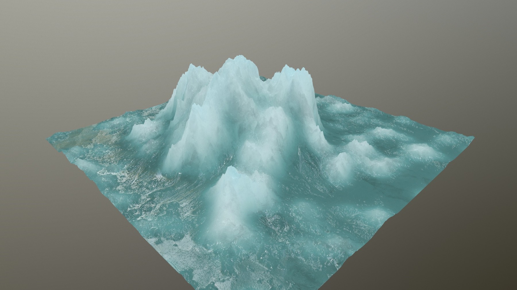 ArtStation - ice mountain | Resources