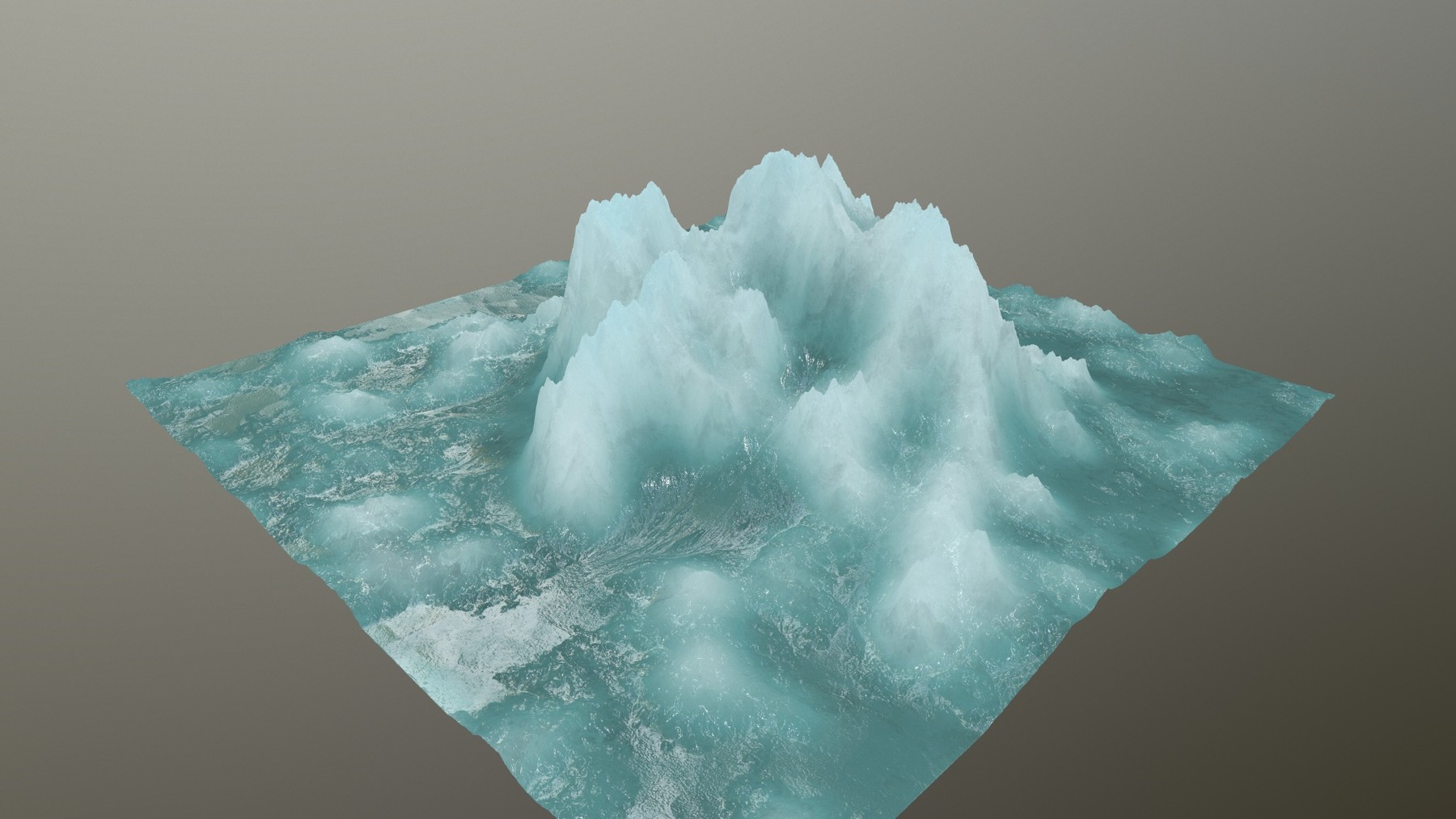 ArtStation - ice mountain | Resources