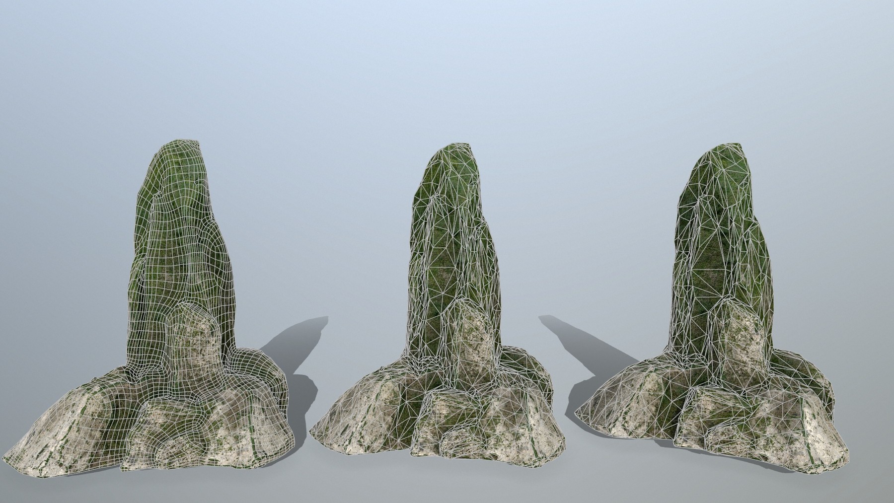 ArtStation - mossy rocks | Resources