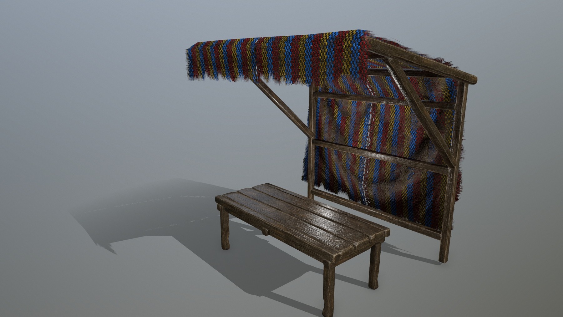 ArtStation - market_bench | Game Assets