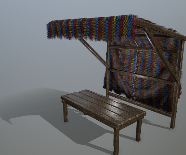ArtStation - market_bench | Game Assets