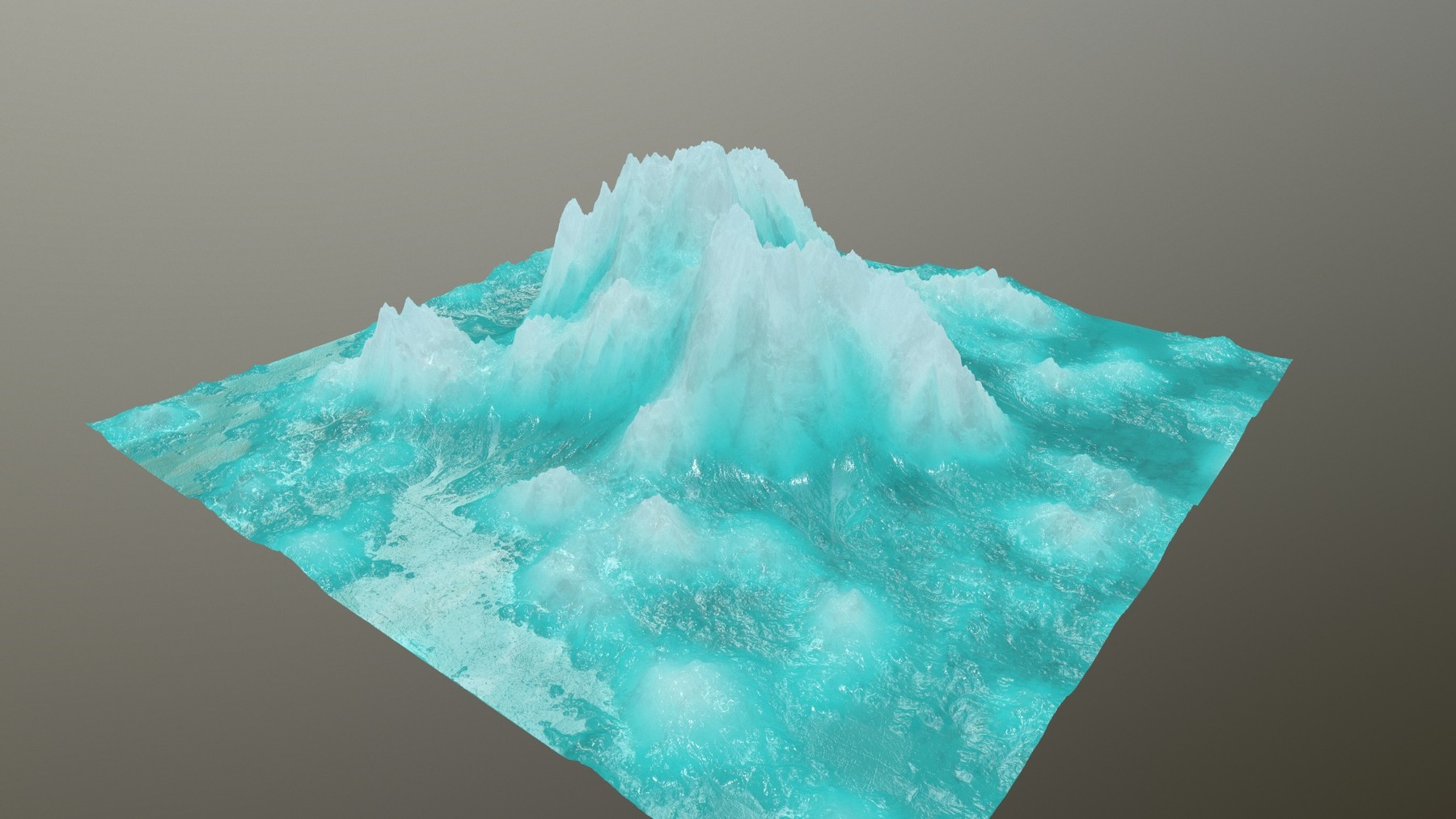 ArtStation - ice mountain | Resources