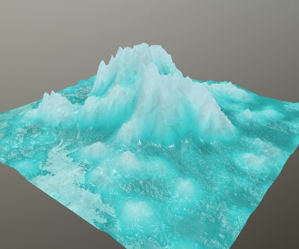 ArtStation - ice mountain | Resources