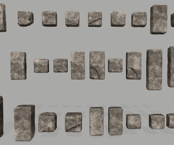 ArtStation - stone set | Resources