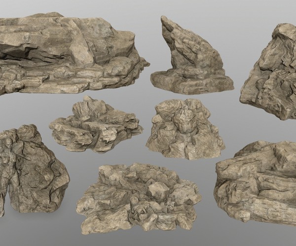 ArtStation - desert rocks | Resources