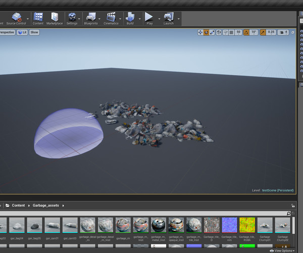 ArtStation - Garbage Game Engine Ready Asset Pack | Game Assets