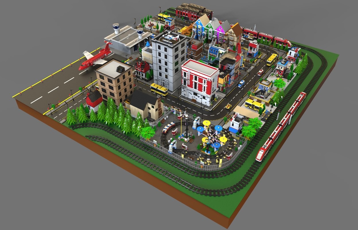 ArtStation - Lego city new 1 | Resources
