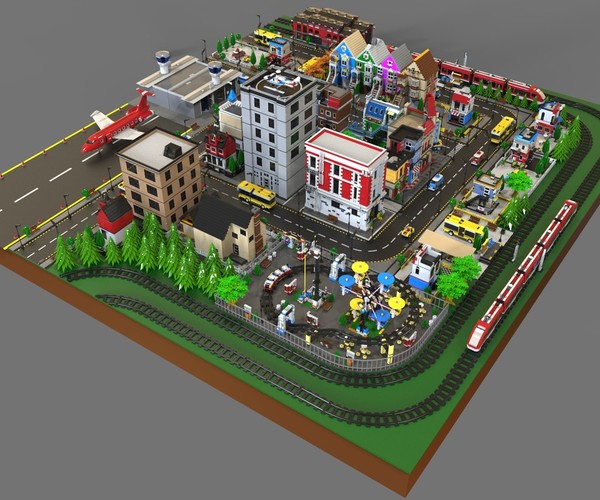 ArtStation - Lego city new 1 | Resources