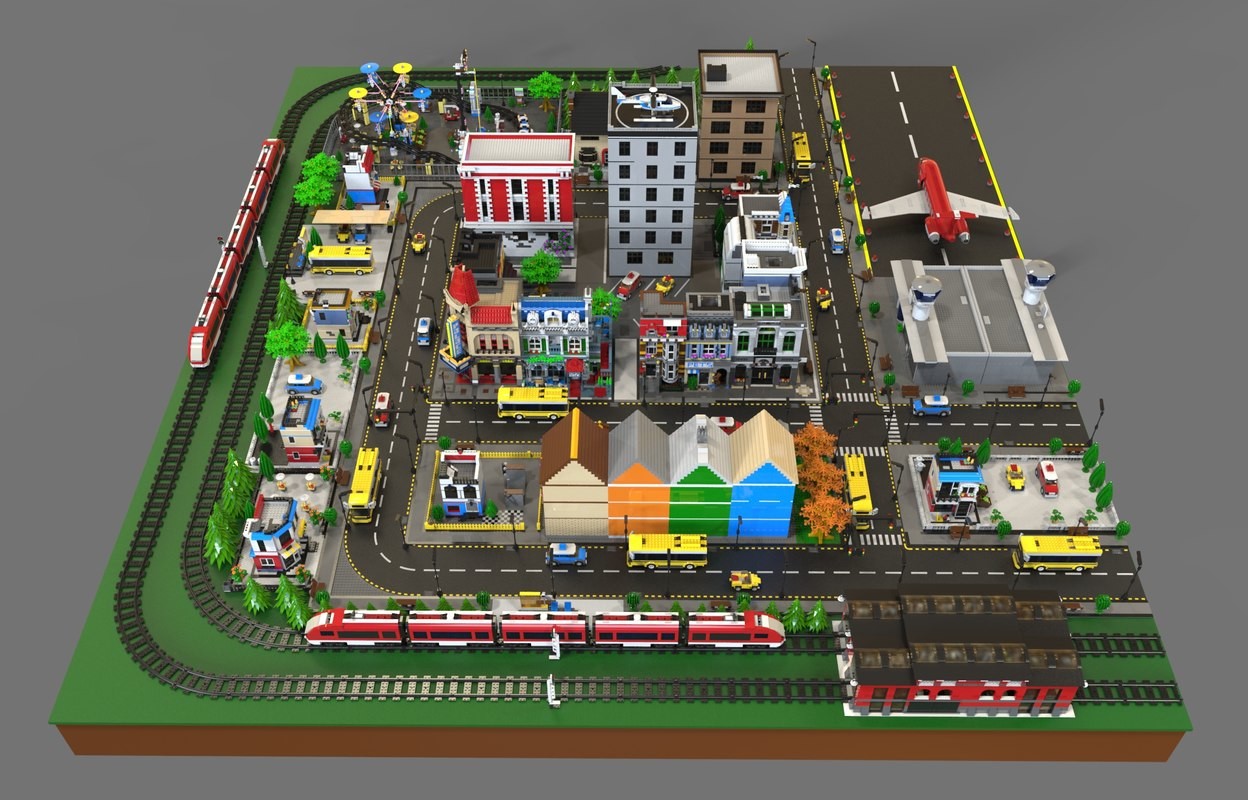 ArtStation - Lego city new 1 | Resources